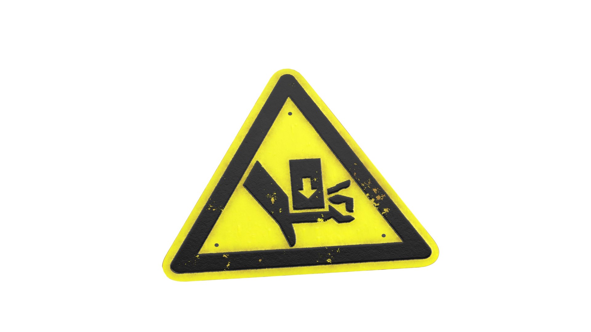 Sign Danger Pack 3D Model PBR 3D model - TurboSquid 1737502