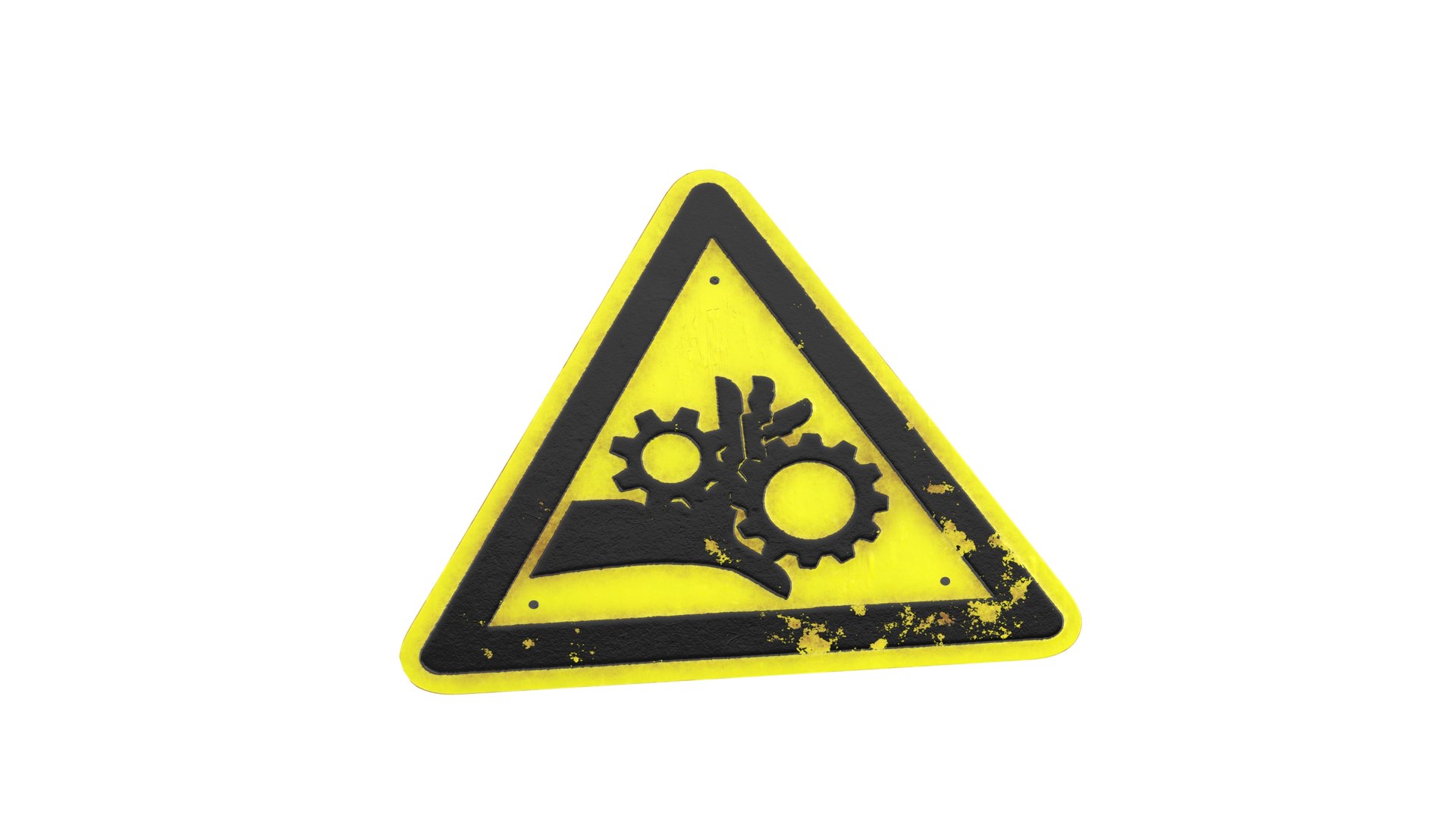 Sign Danger Pack 3D Model PBR 3D model - TurboSquid 1737502