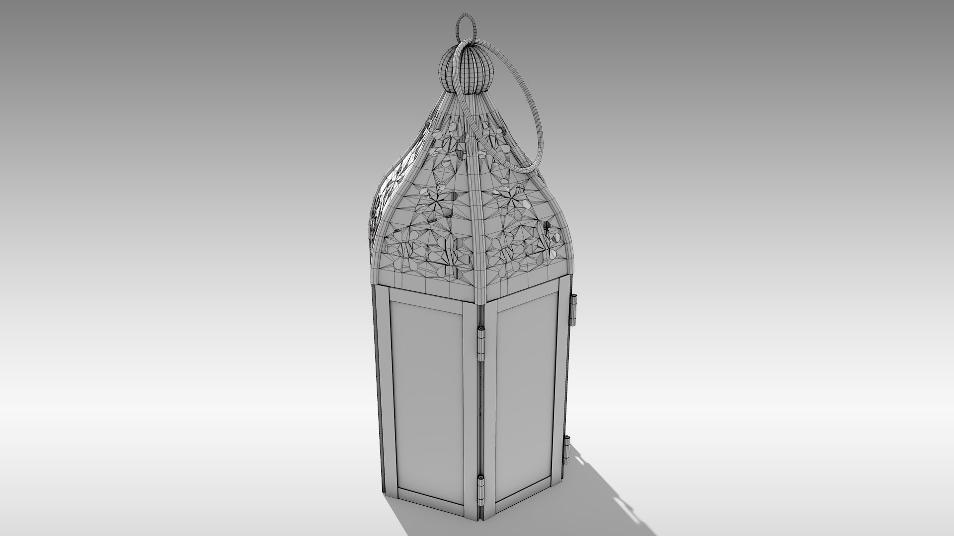 3D Model Moroccan Lantern - TurboSquid 1639826