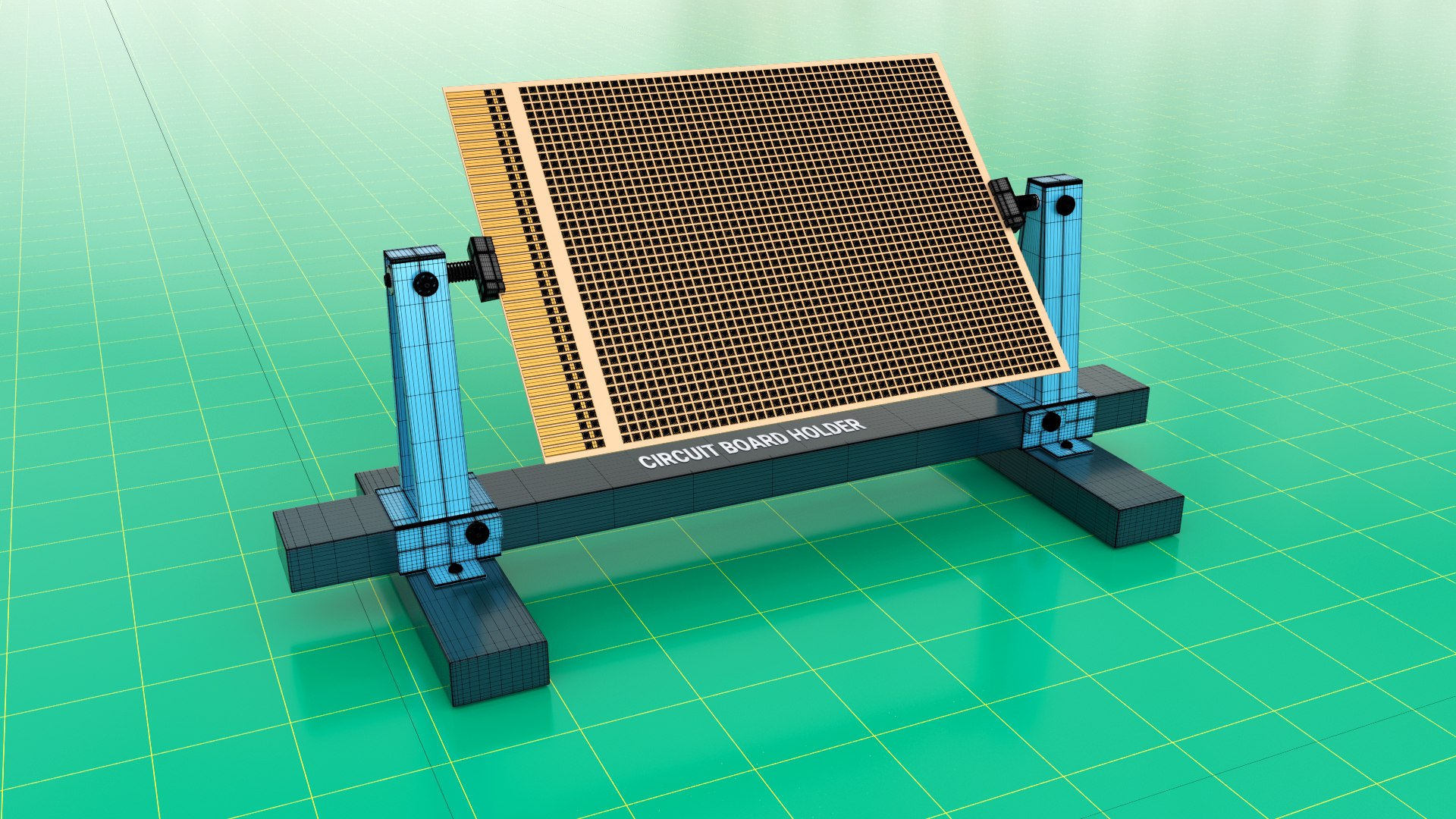 3D Model Circuit Board Holder - TurboSquid 2099538