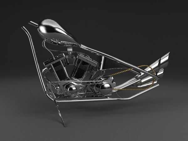 Motorcycle Parts 3D Models for Download | TurboSquid
