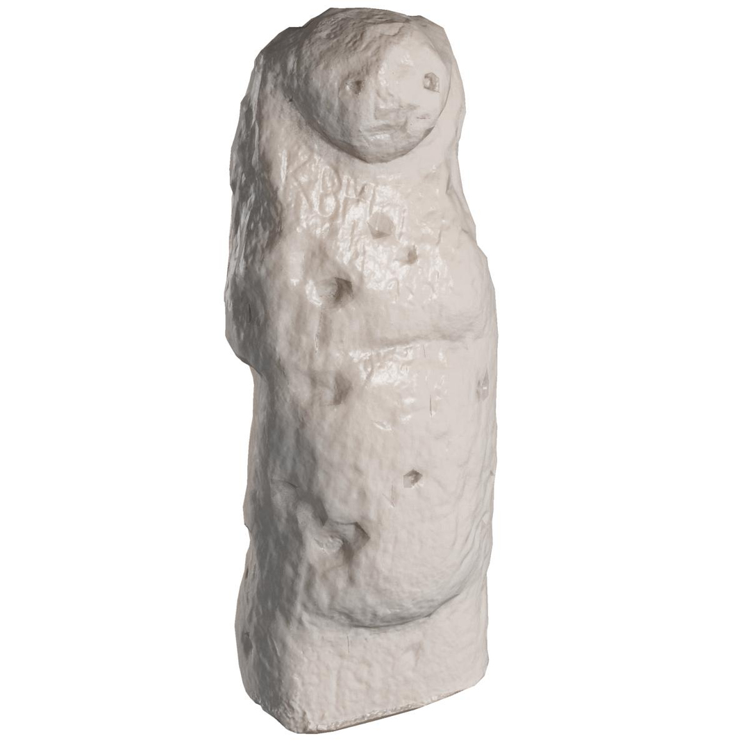 3dsmax Stone Statue Polovtsian