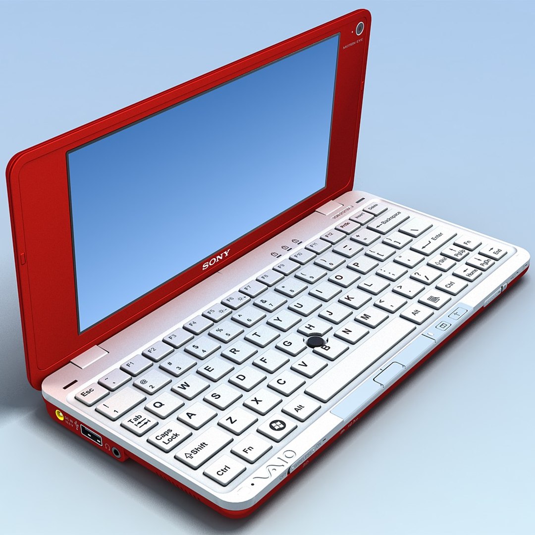 3ds Max Notebook Sony Vaio P-series