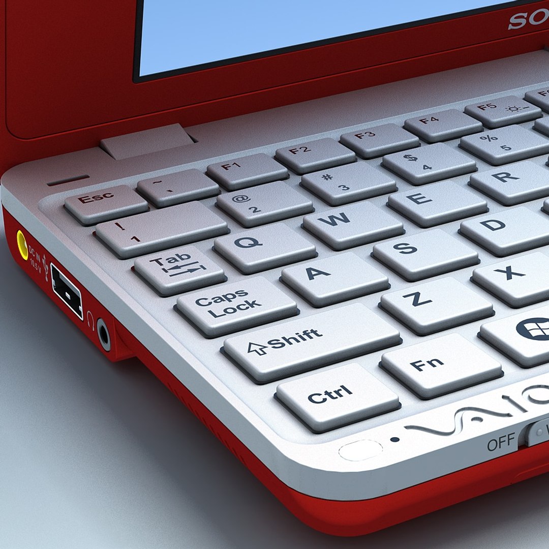 3ds Max Notebook Sony Vaio P-series