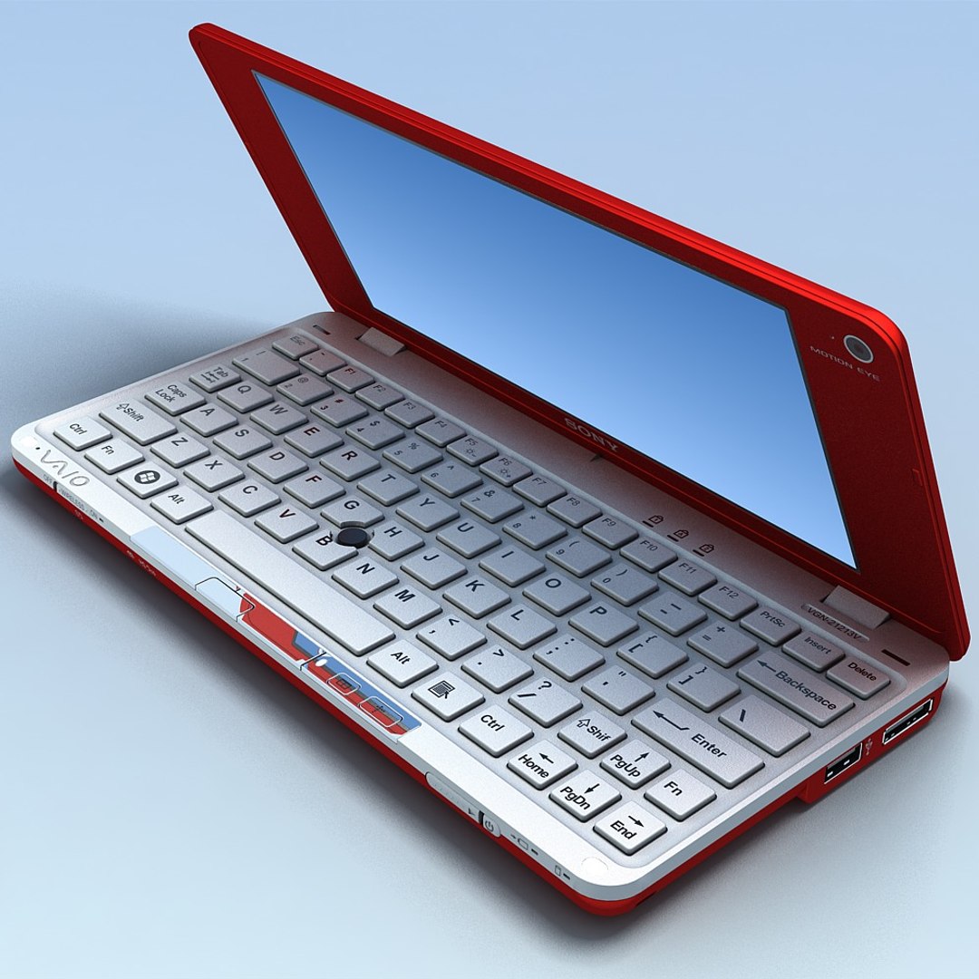 3ds Max Notebook Sony Vaio P-series