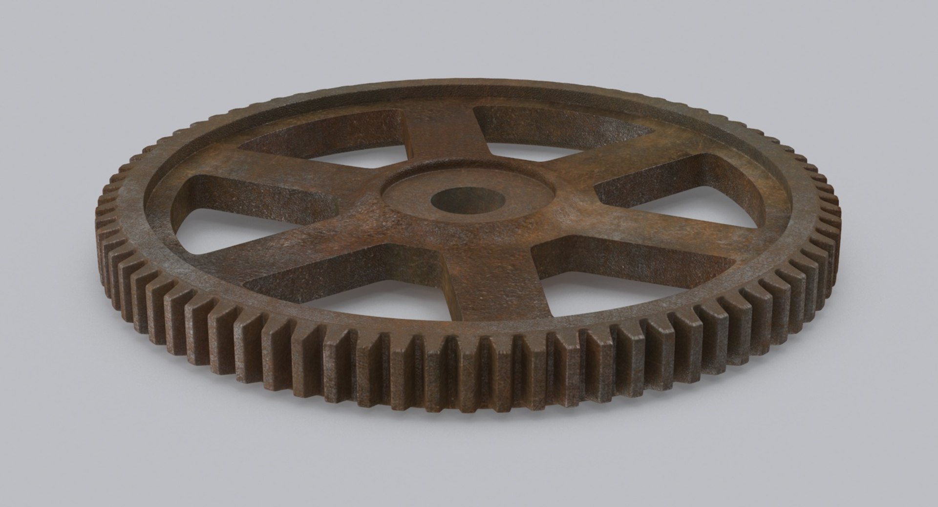 Spur Gear 03 Rusty Max