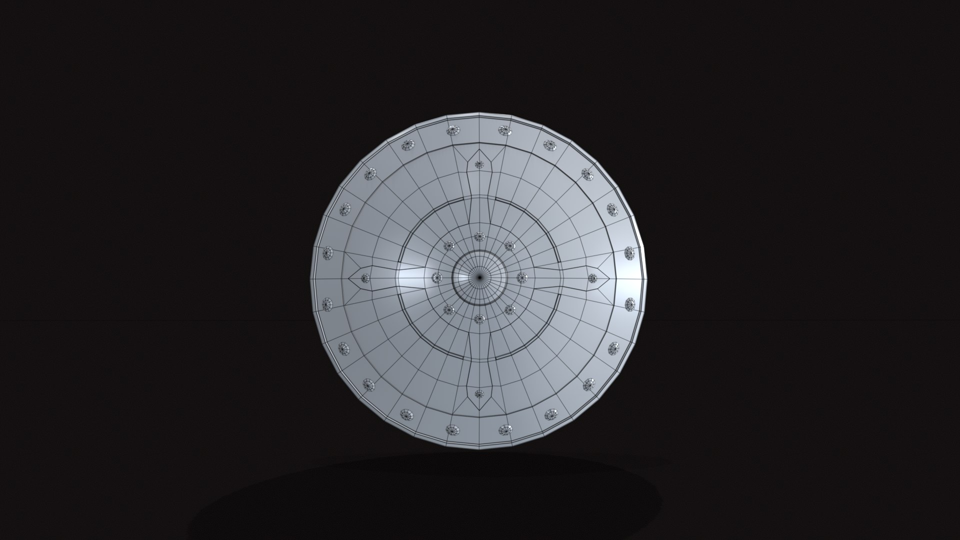 3D Model Fantasy Weapon Shield 03 - TurboSquid 2357765
