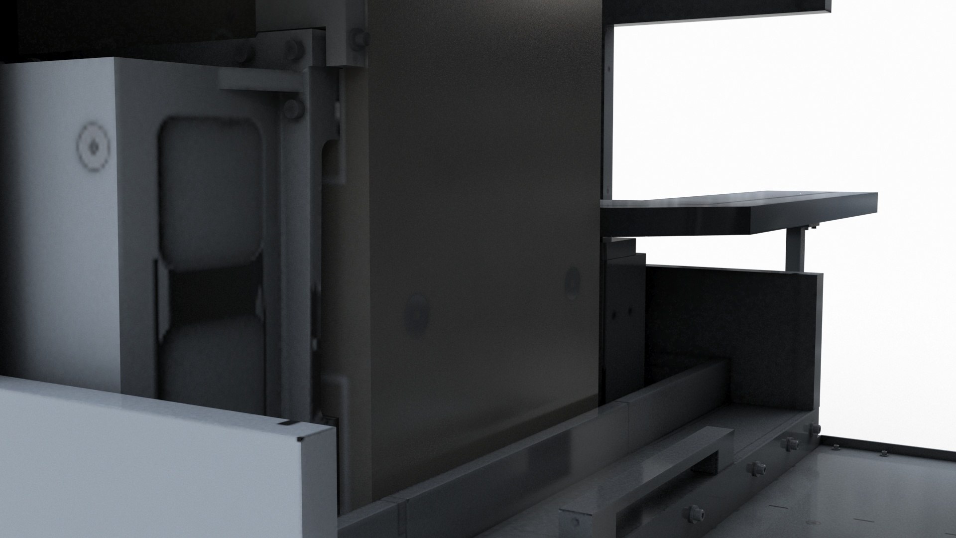 3D CNC Machine 3 - TurboSquid 2389532