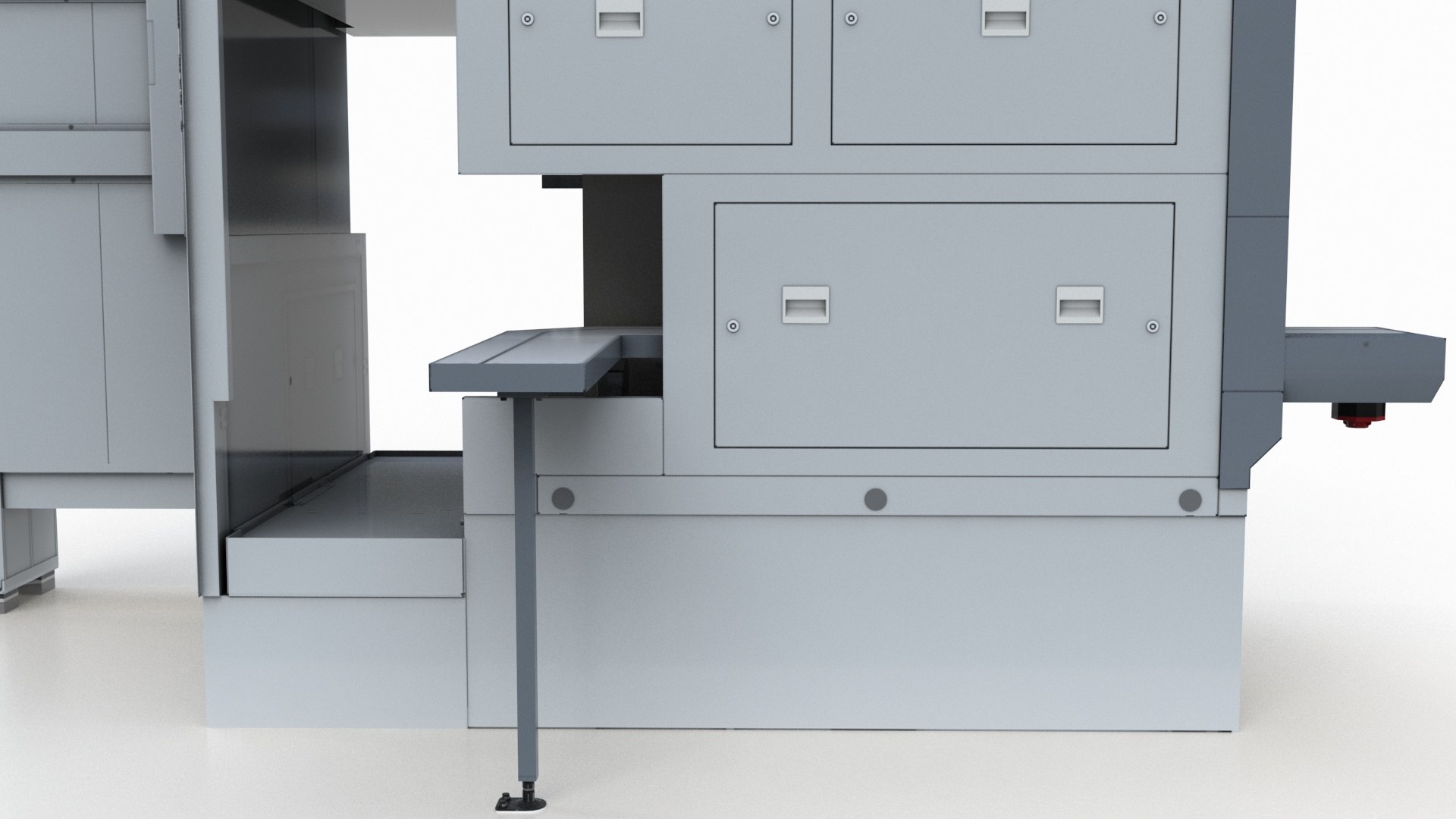 3D CNC Machine 3 - TurboSquid 2389532