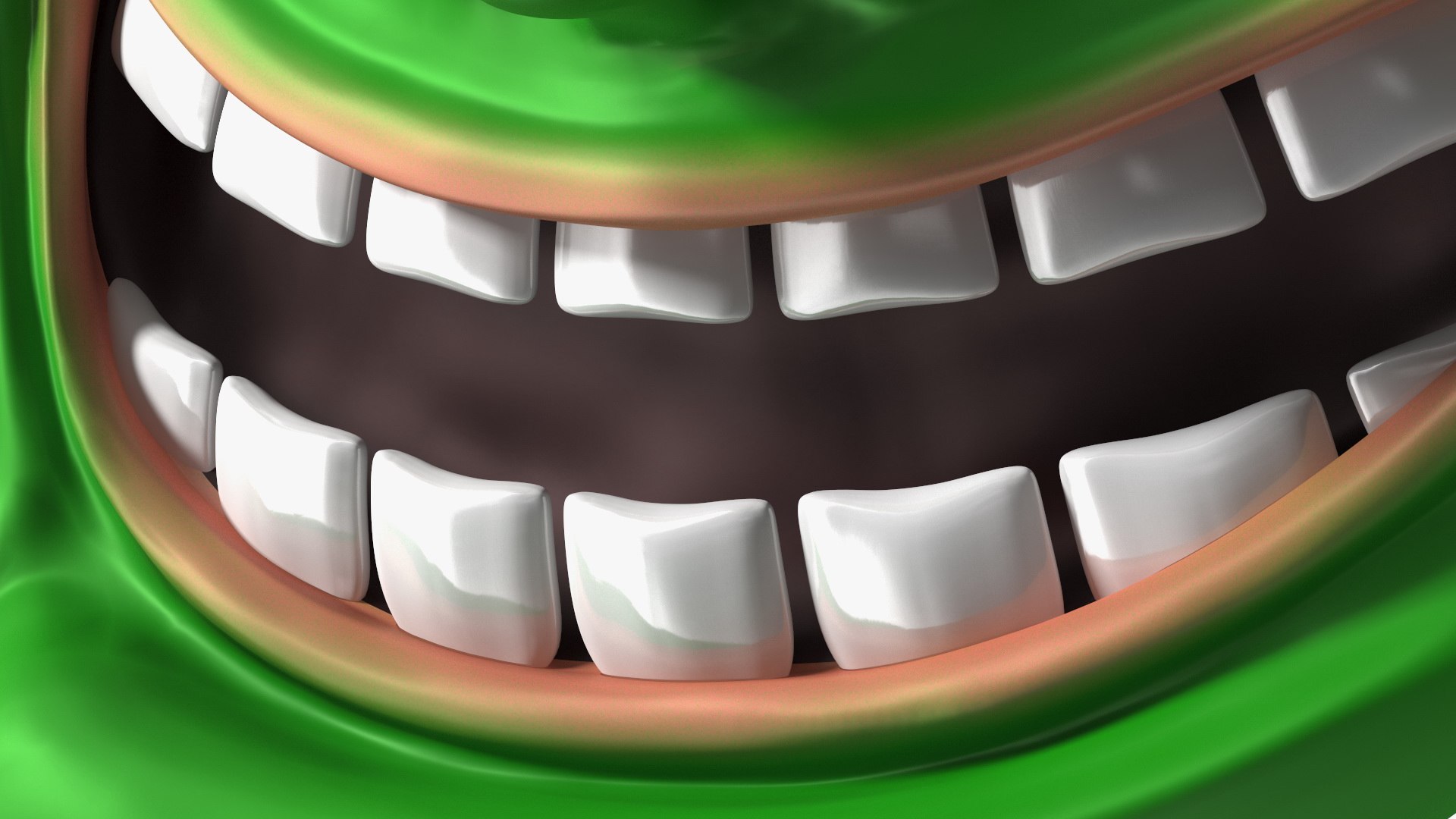 3D Model Trollface Green - TurboSquid 1832854