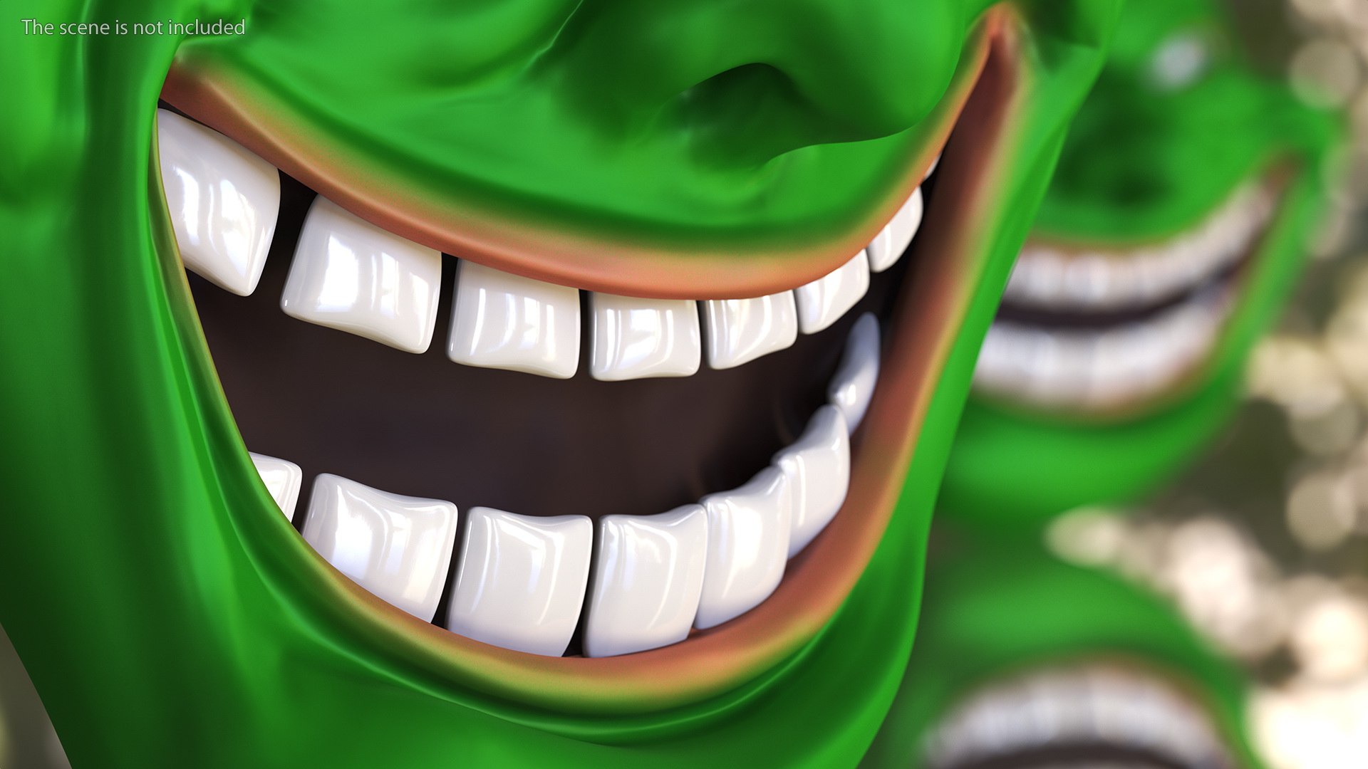 3D Model Trollface Green - TurboSquid 1832854