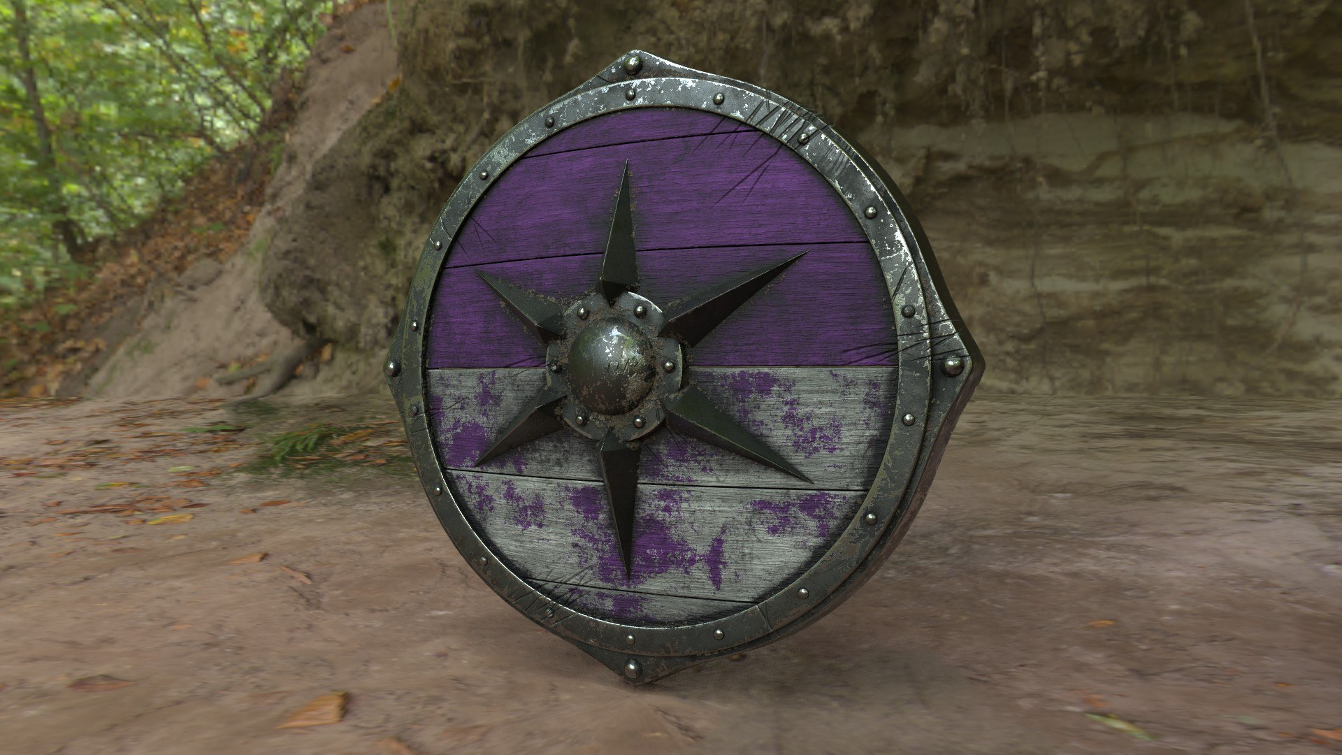 Medieval Shield Model - TurboSquid 2378996