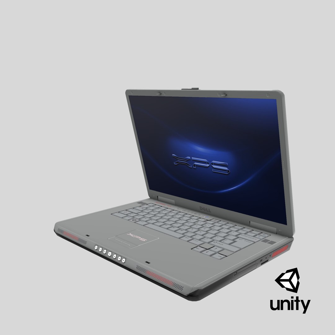 Dell xps m1710 3D model - TurboSquid 1235383