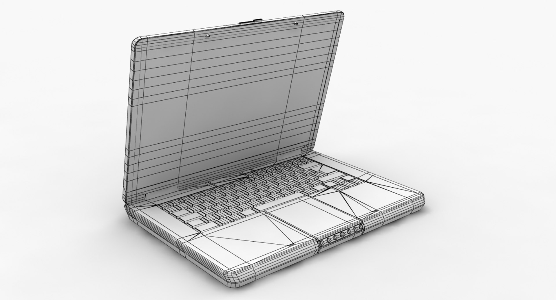Dell Xps M1710 3D Model - TurboSquid 1235383