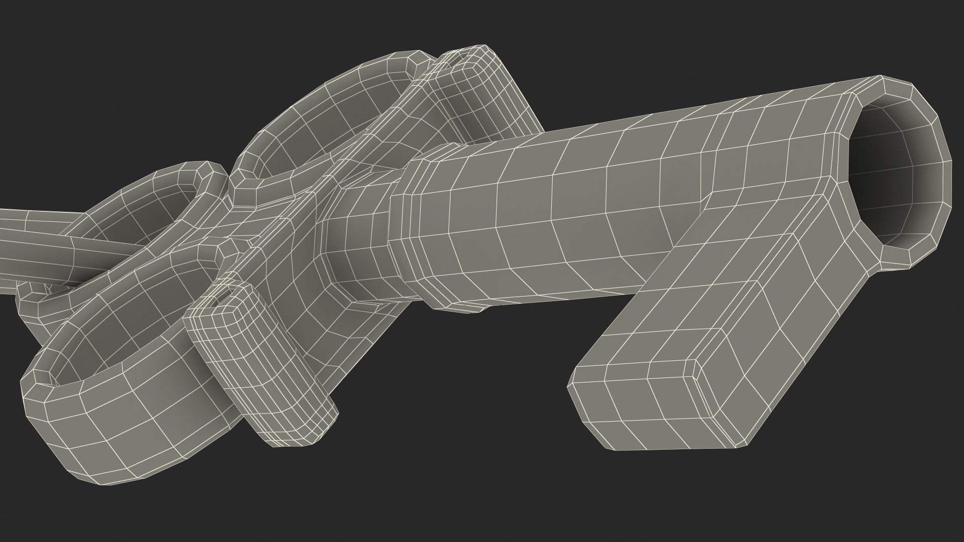 Handcuffs key lock 3D model - TurboSquid 1702766