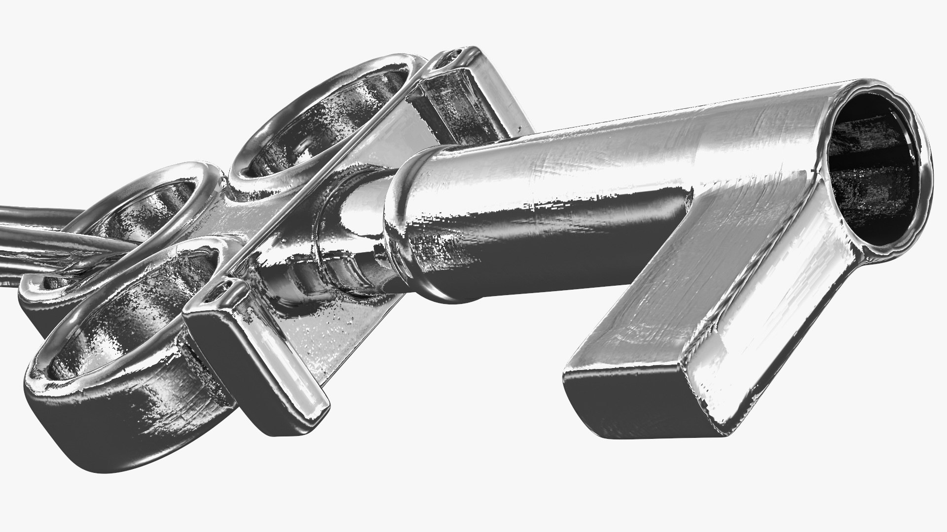 Handcuffs Key Lock 3D Model - TurboSquid 1702766