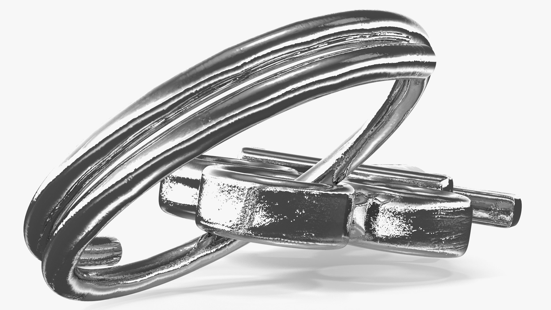 Handcuffs Key Lock 3D Model - TurboSquid 1702766
