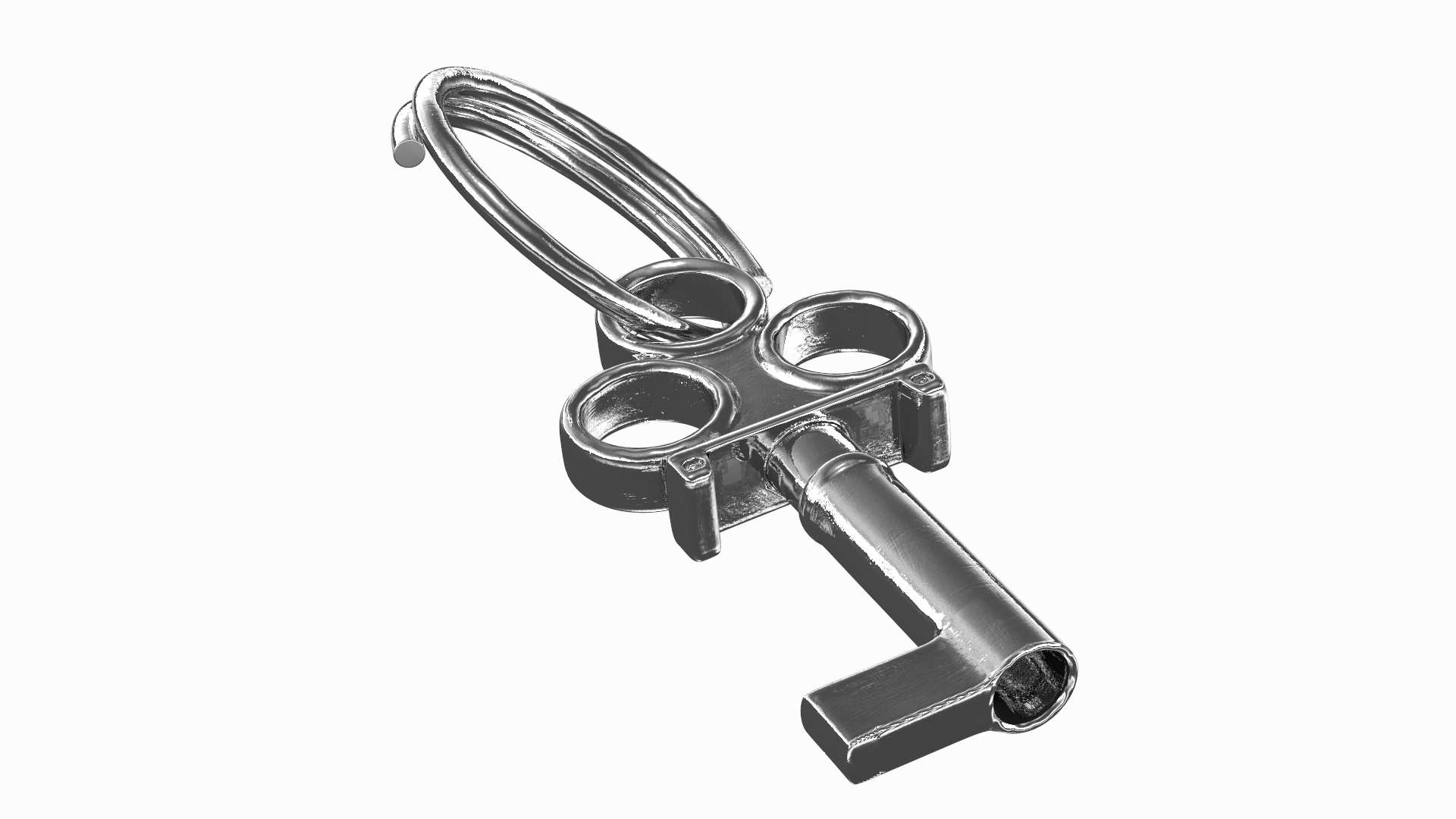 Handcuffs Key Lock 3D Model - TurboSquid 1702766