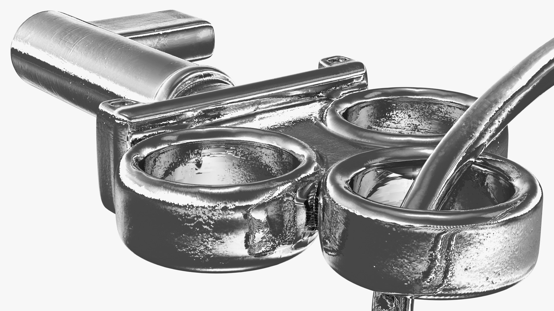 Handcuffs Key Lock 3D Model - TurboSquid 1702766