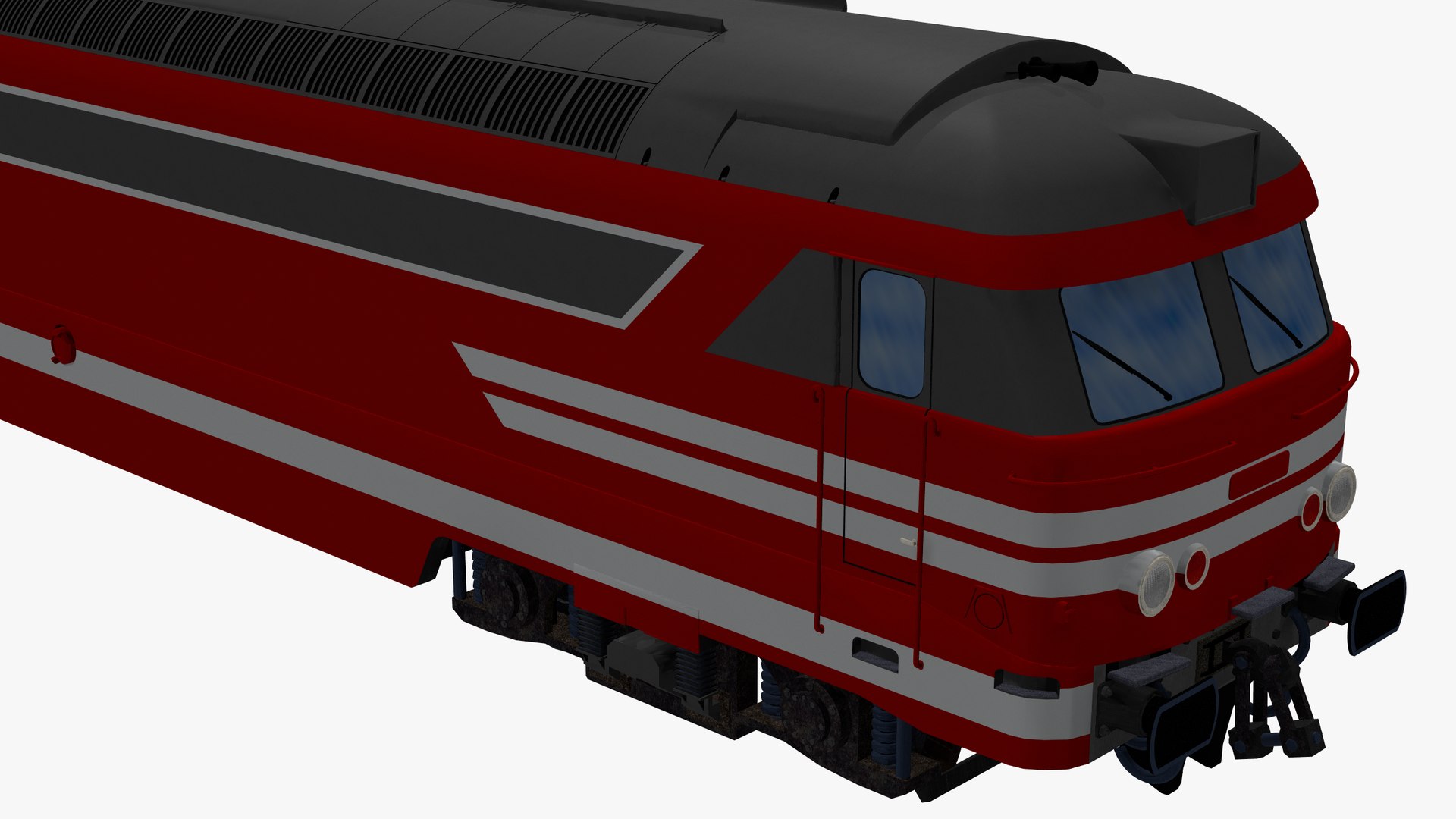 Sncf Class Bb 67400 Diesel-electric Locomotive Model - TurboSquid 2048296