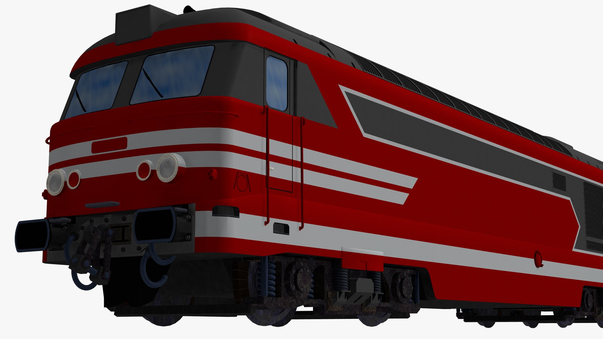Sncf Class Bb 67400 Diesel-electric Locomotive Model - TurboSquid 2048296