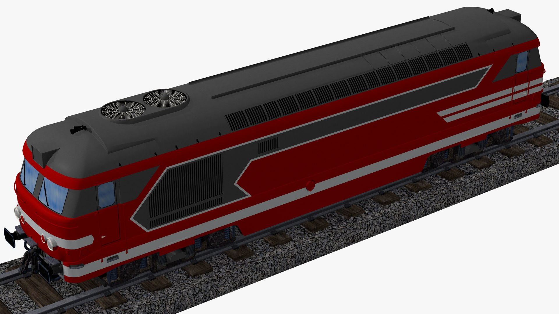 Sncf Class Bb 67400 Diesel-electric Locomotive Model - TurboSquid 2048296