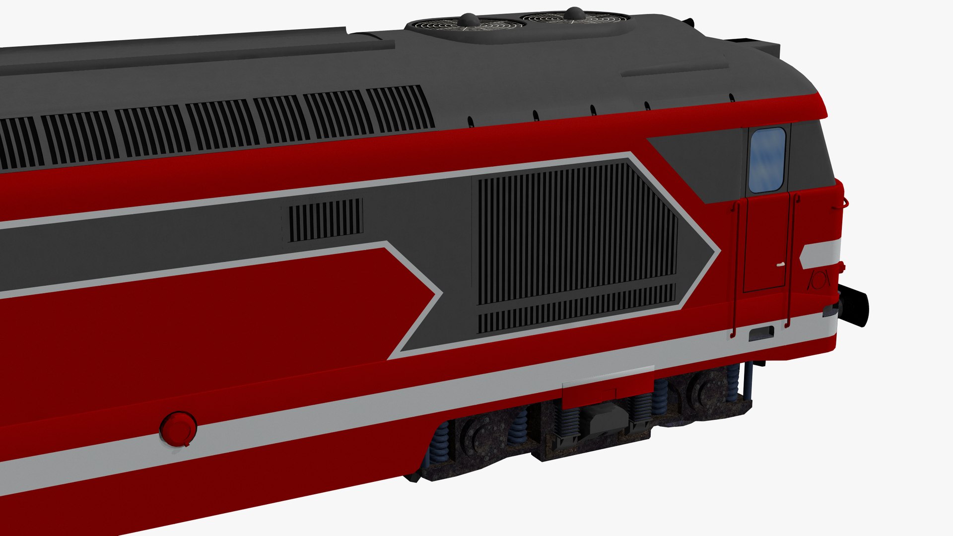 Sncf Class Bb 67400 Diesel-electric Locomotive Model - TurboSquid 2048296