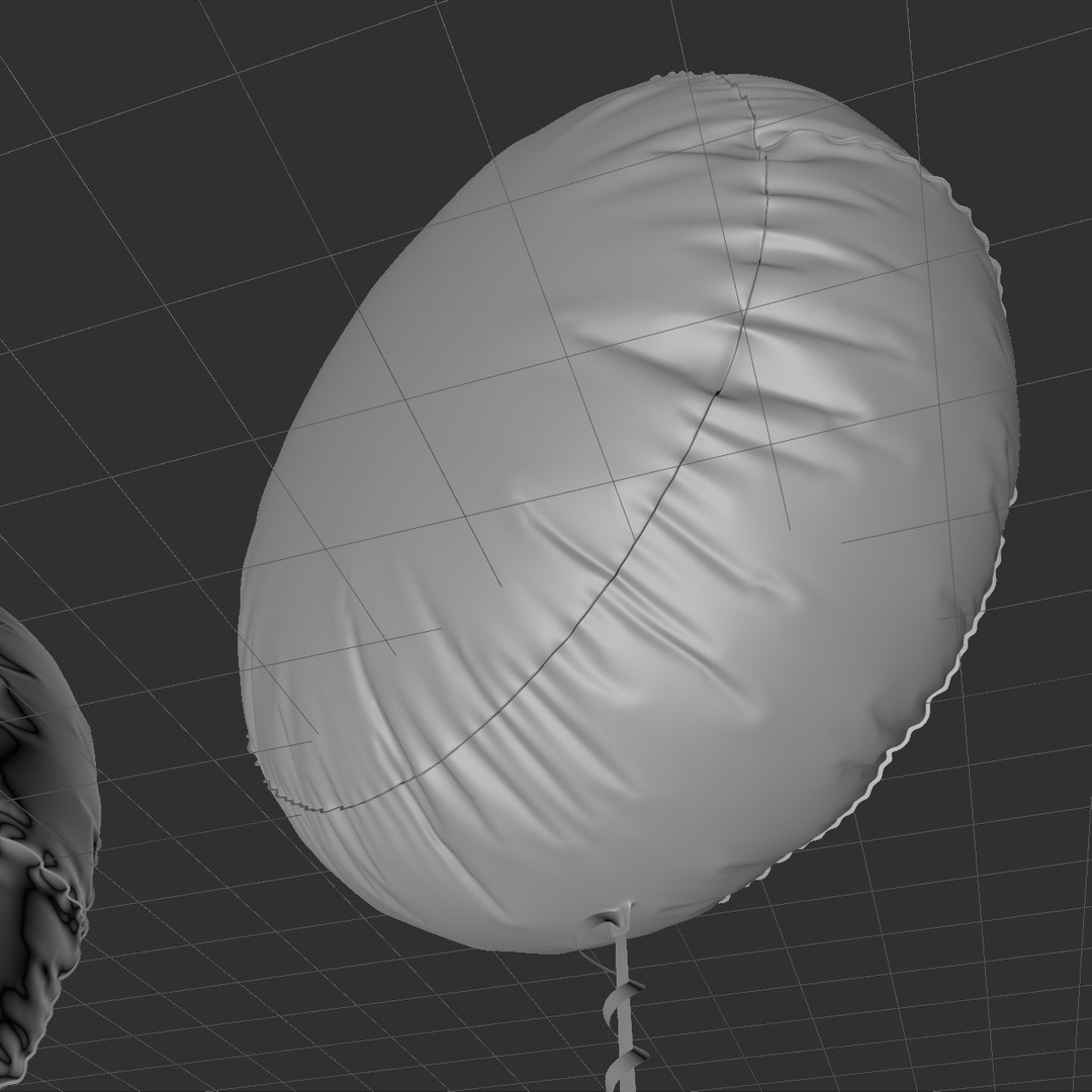 Cylinder Balloon Obj
