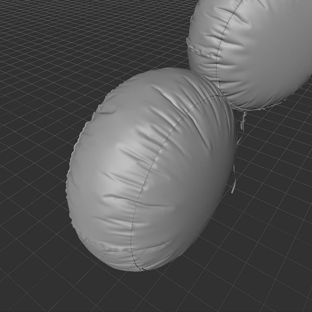 Cylinder Balloon Obj