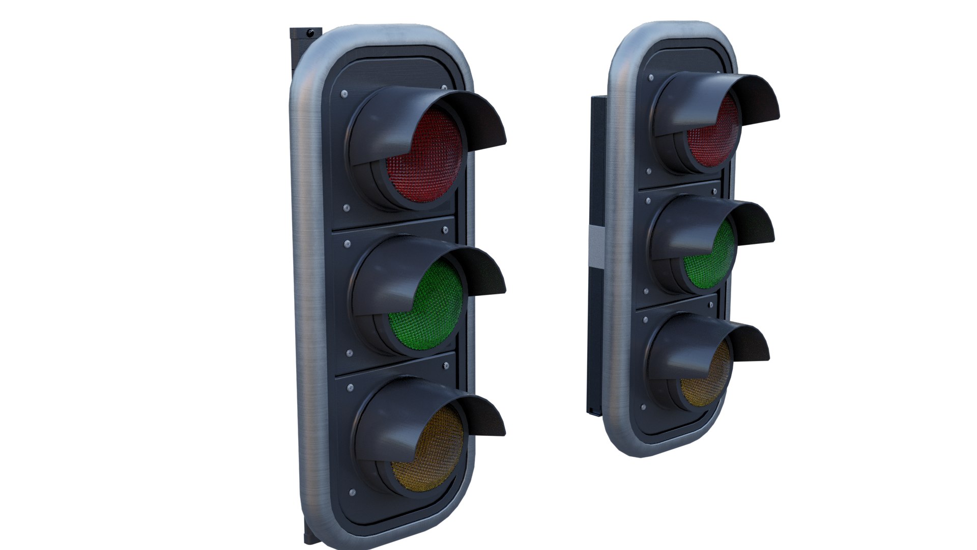 3D Traffic Lights Model - TurboSquid 2213741