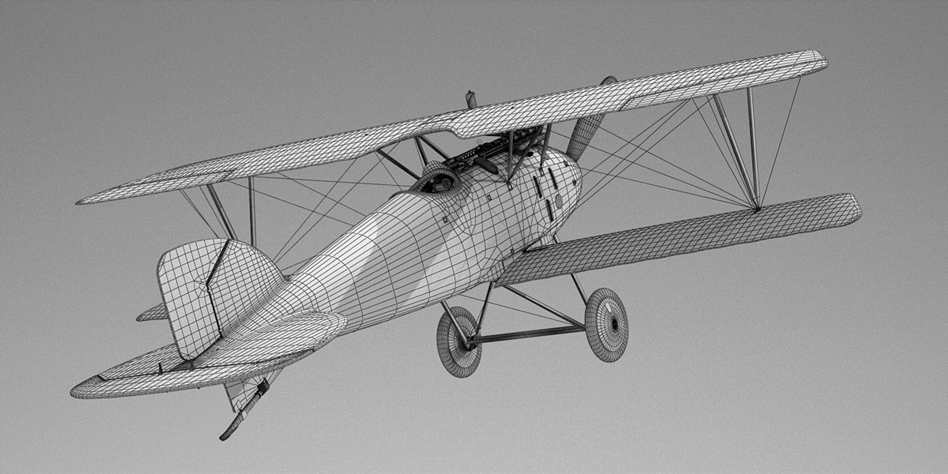 Albatros d iii model - TurboSquid 1376586