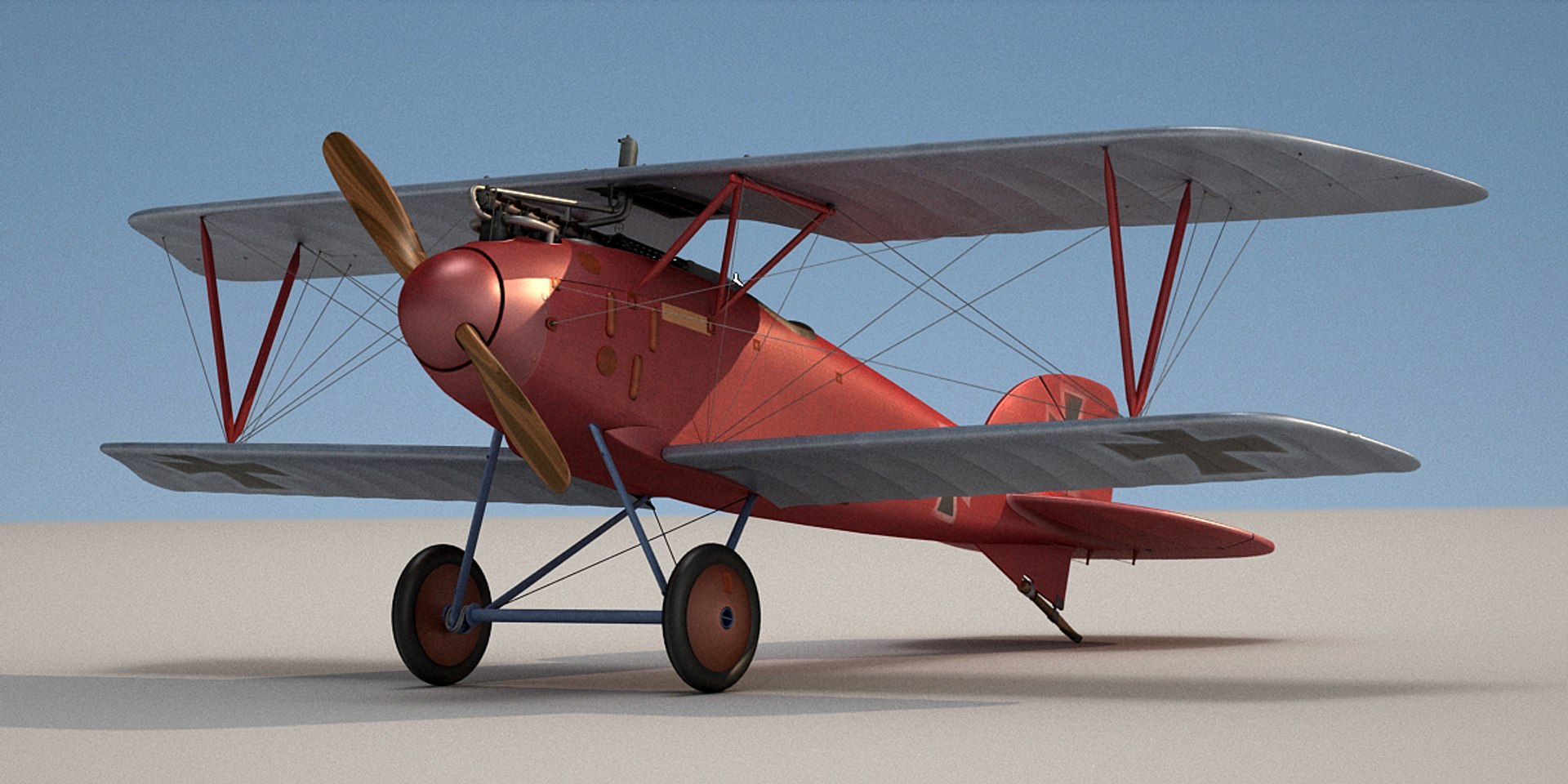 Albatros D Iii Model - TurboSquid 1376586