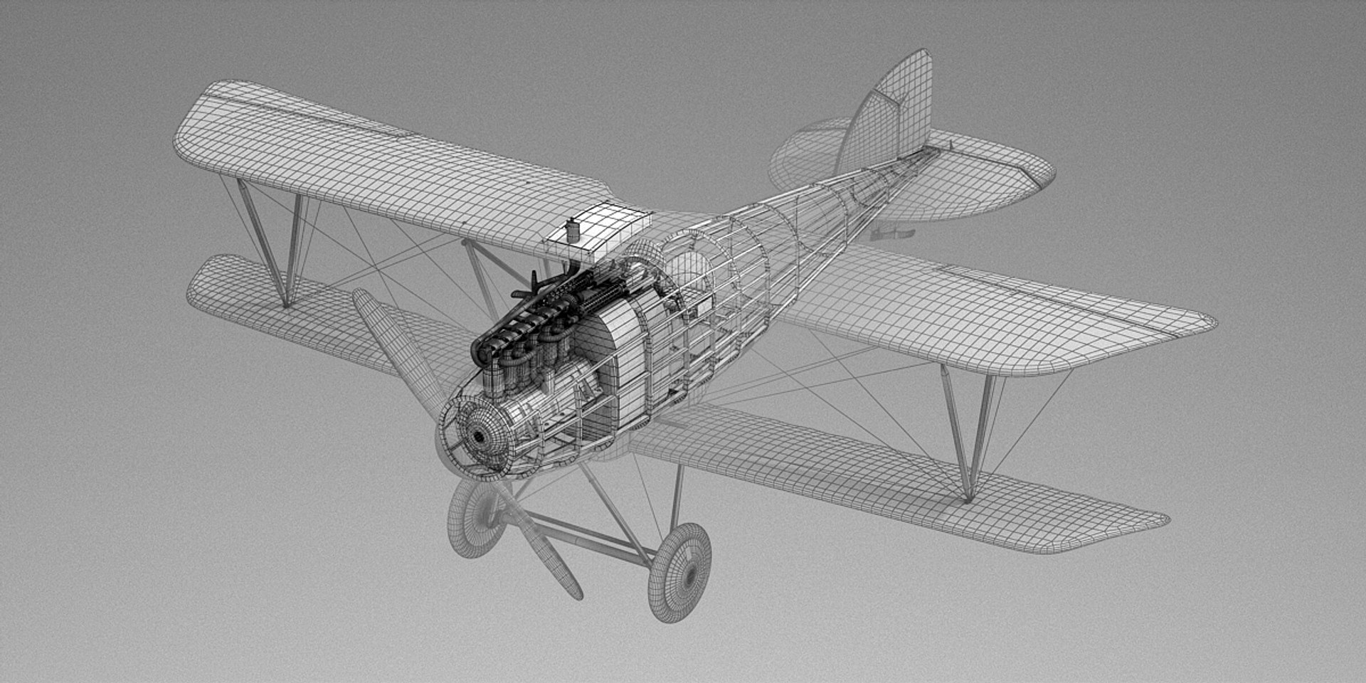 Albatros d iii model - TurboSquid 1376586