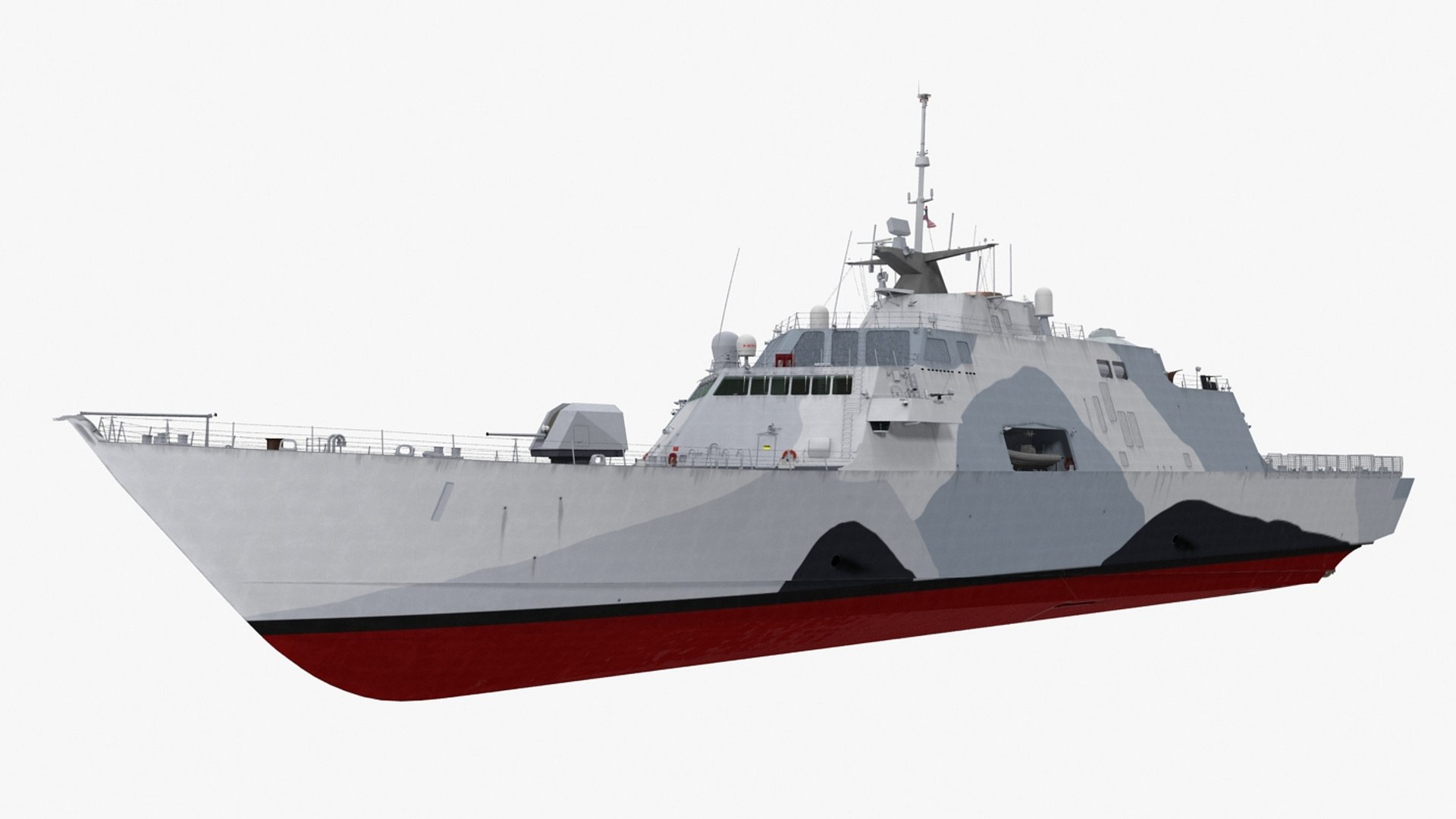 3D Littoral Combat Ship USS Freedom LCS-1 Model - TurboSquid 2385603