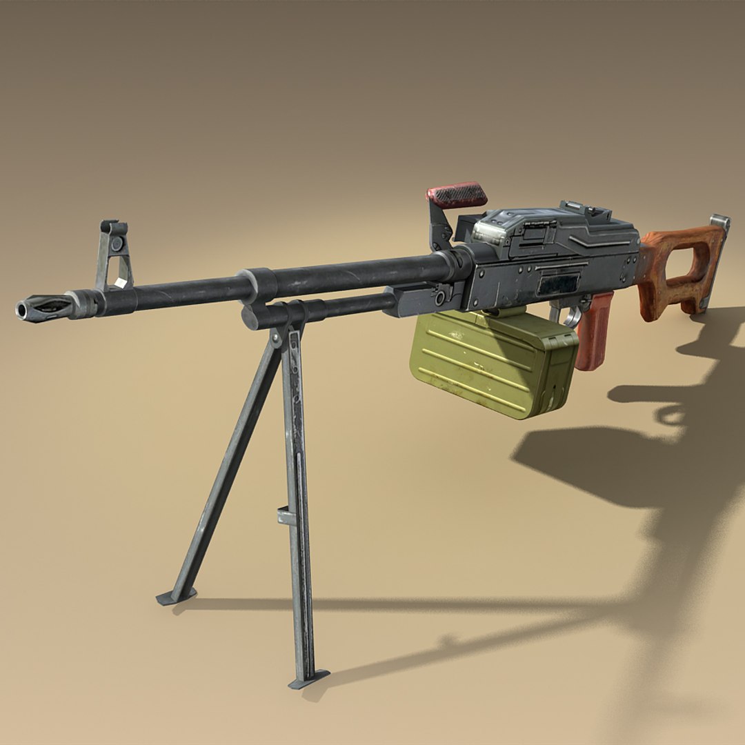 3d Russian Pkm Model