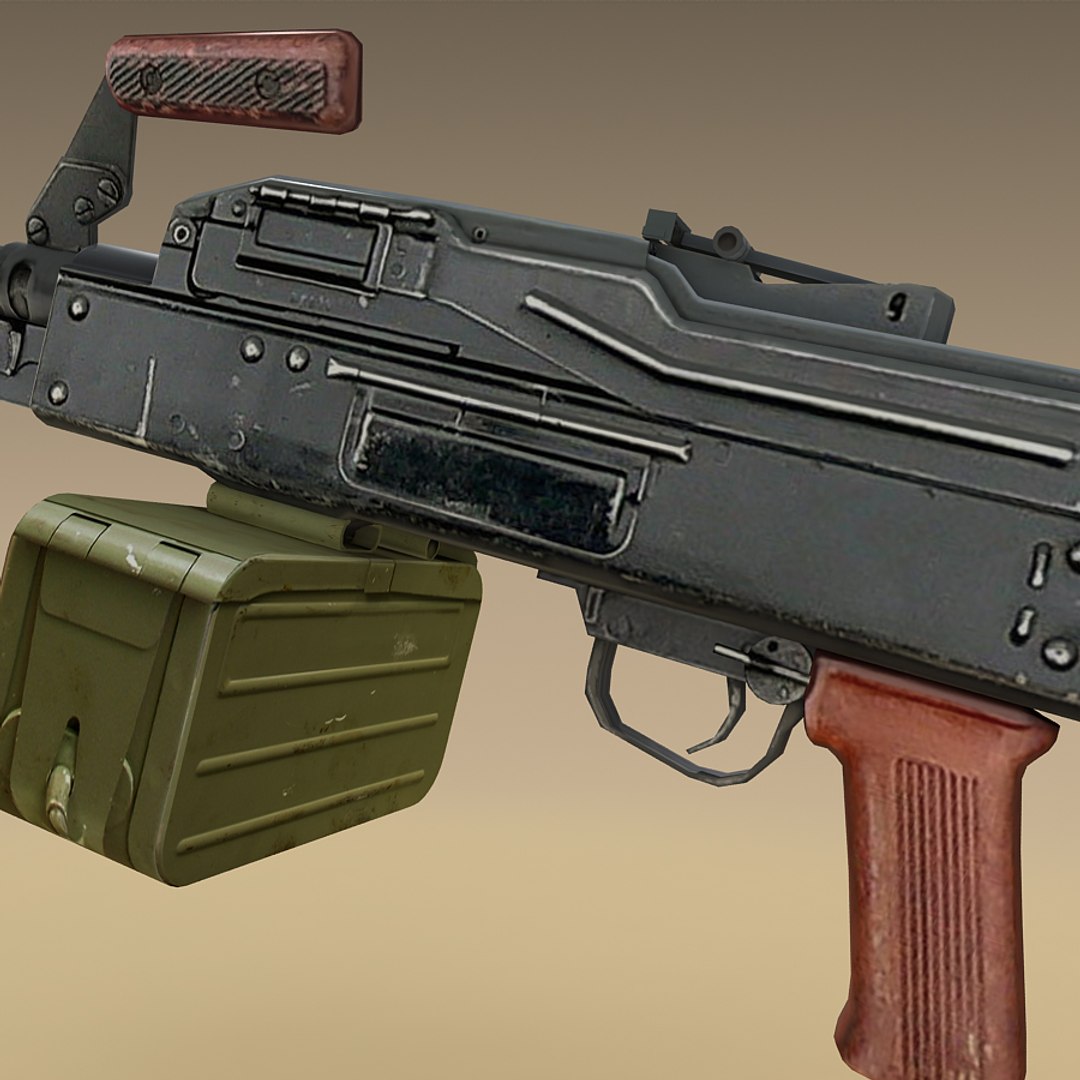 3d Russian Pkm Model