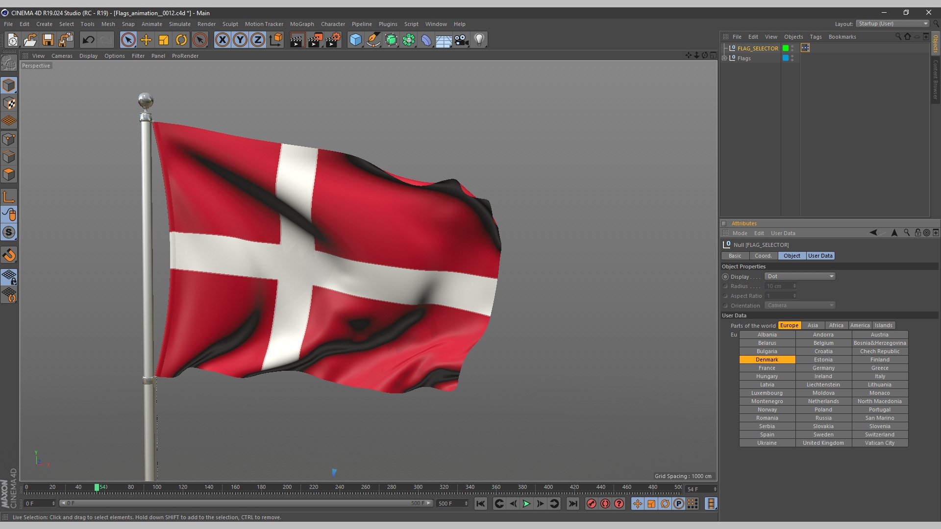 United Nations Flags 3D Model - TurboSquid 2334607