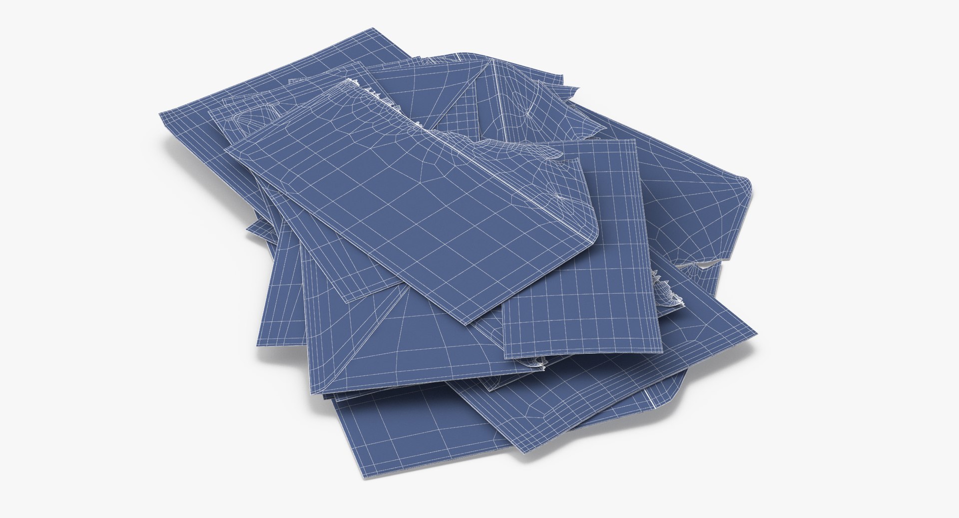 3D Opened Unopened Mail Pile - TurboSquid 1156193