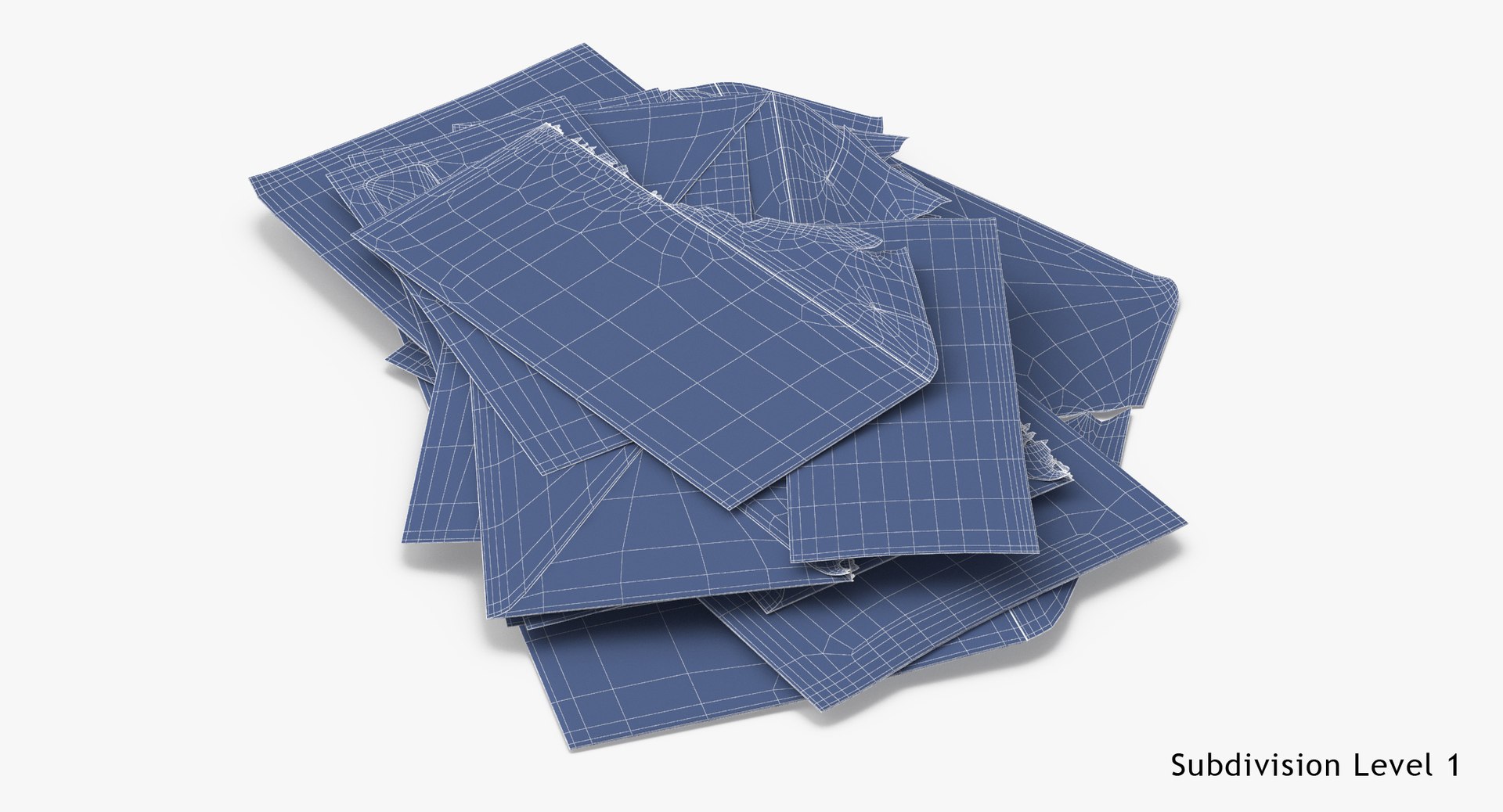 3D Opened Unopened Mail Pile - TurboSquid 1156193