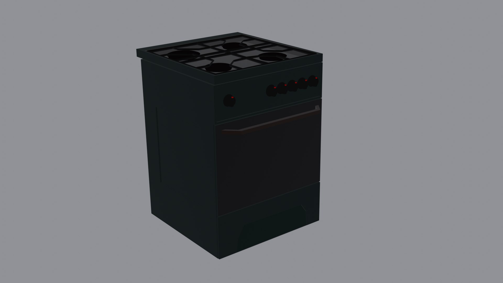 Kitchen oven model - TurboSquid 2013970