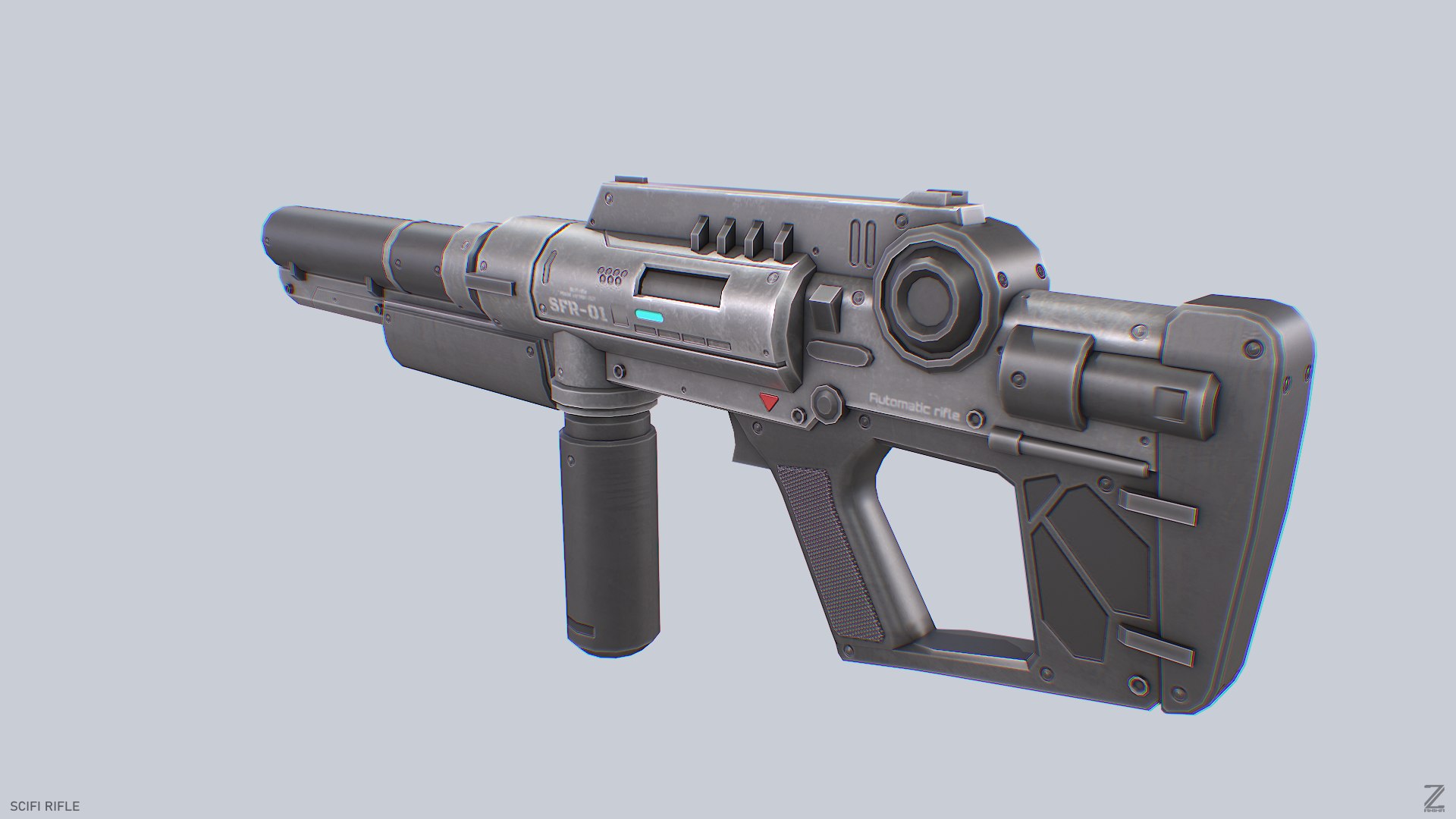 Scifi rifle collection 3D model - TurboSquid 2147221