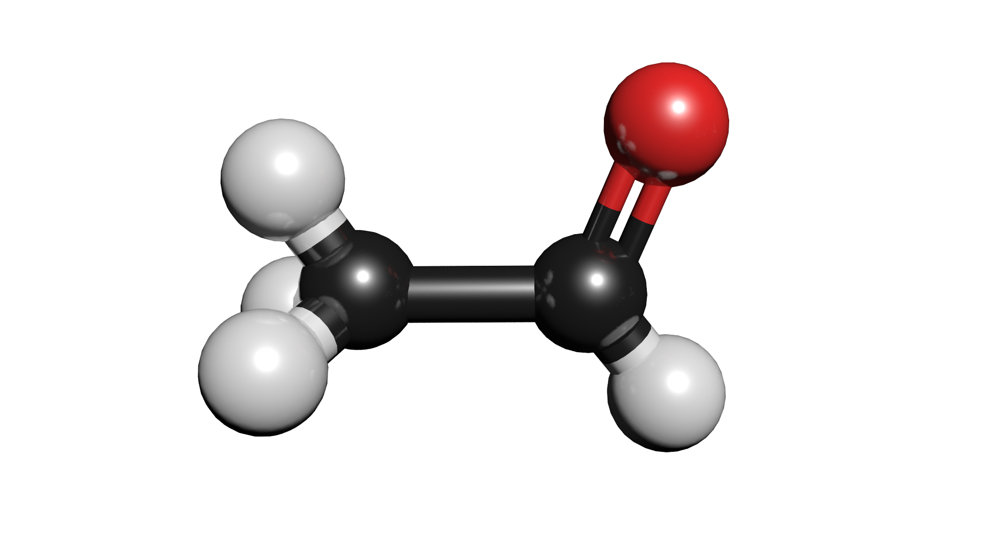 3D C8h8o Acetaldehyde - TurboSquid 1420727