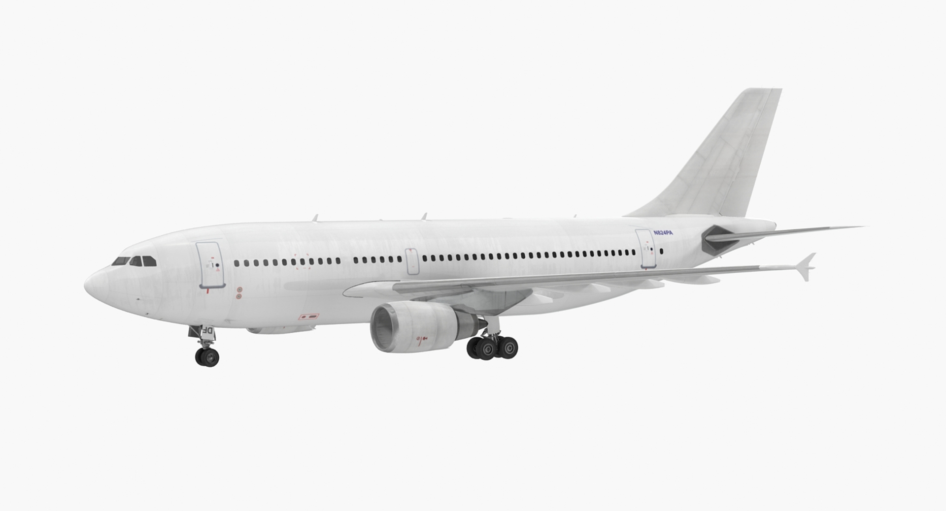 airbus a310-300 generic rigged max