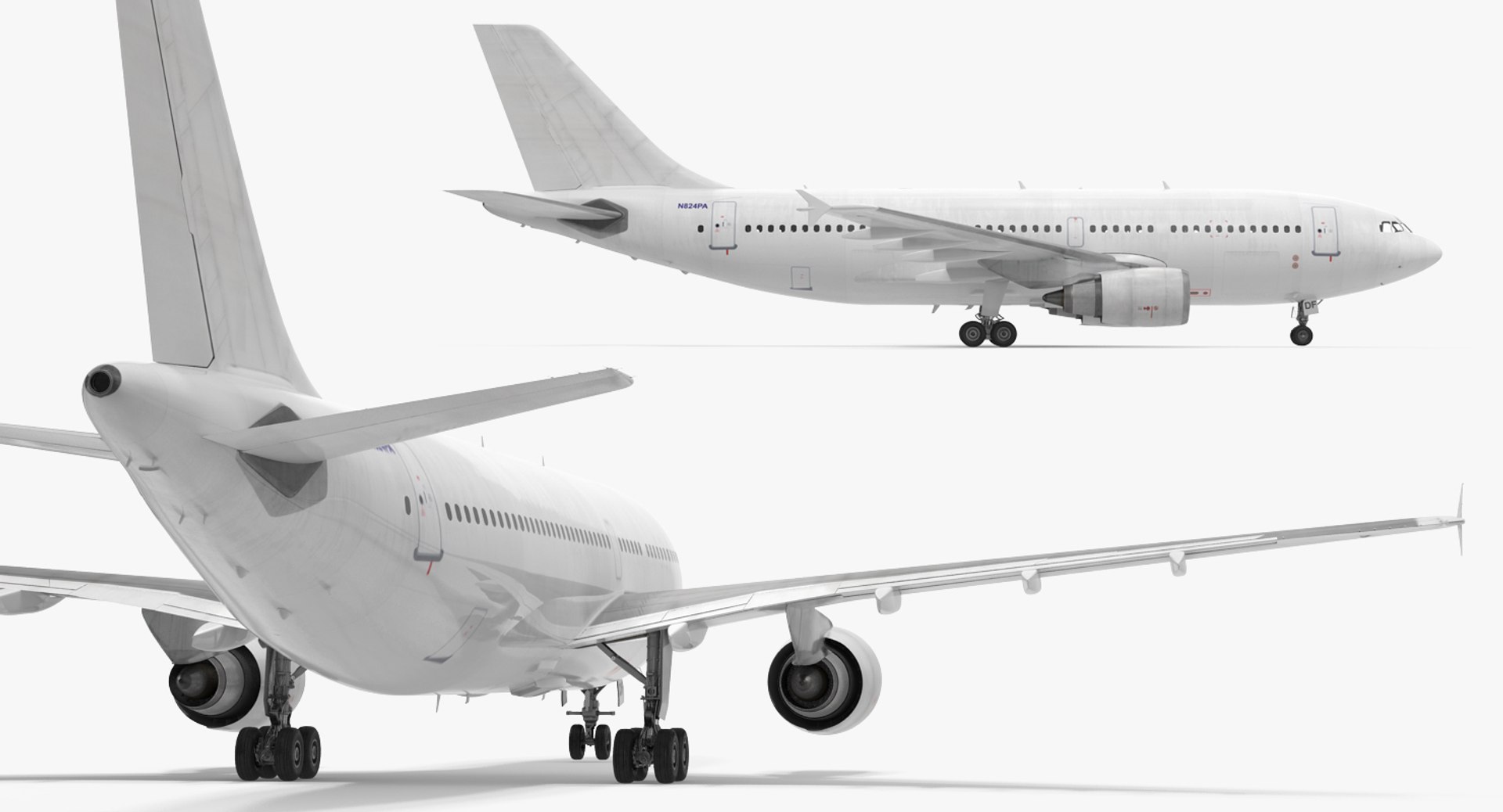 airbus a310-300 generic rigged max
