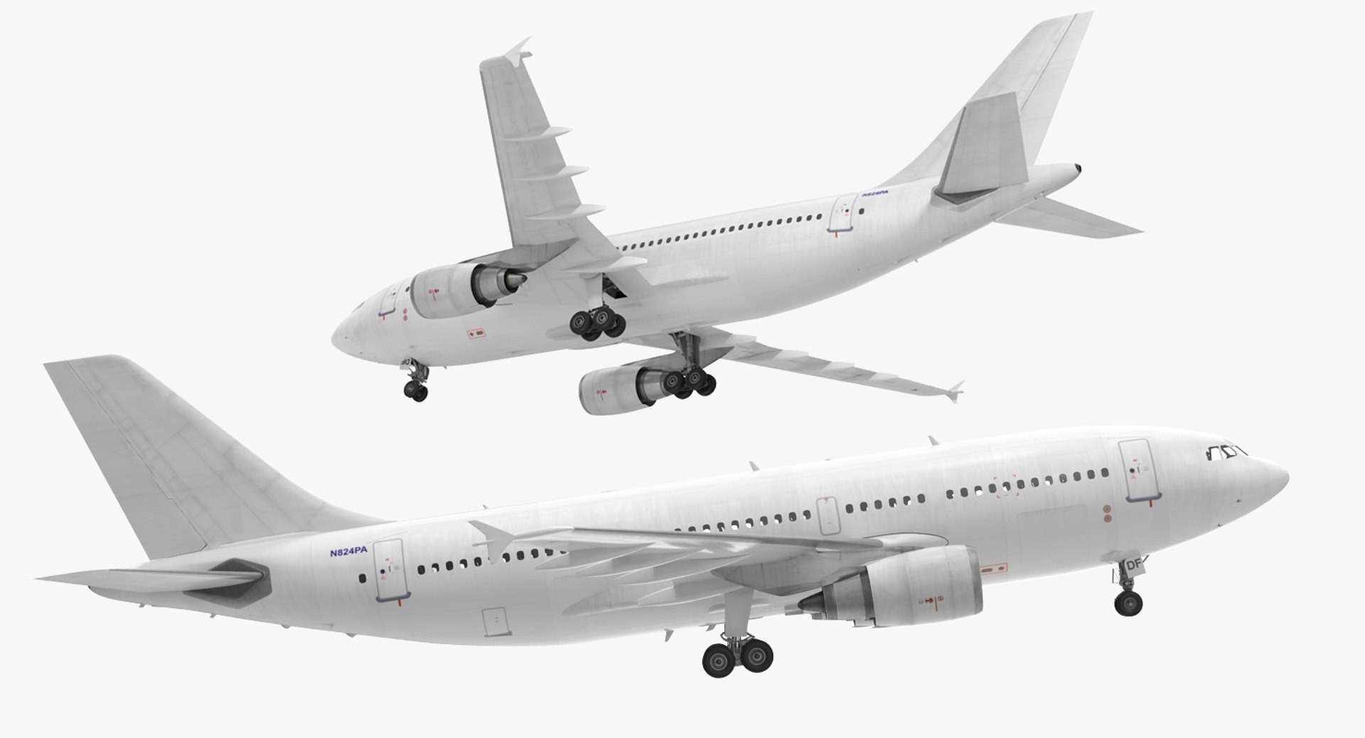 airbus a310-300 generic rigged max