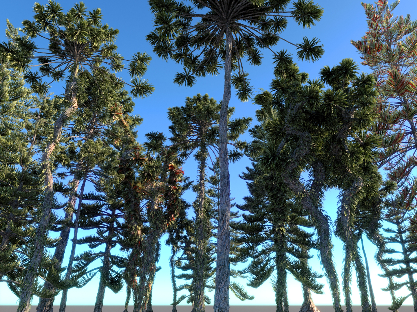 Jurassic Trees Animated Pack 3D 모델 - TurboSquid 1677785