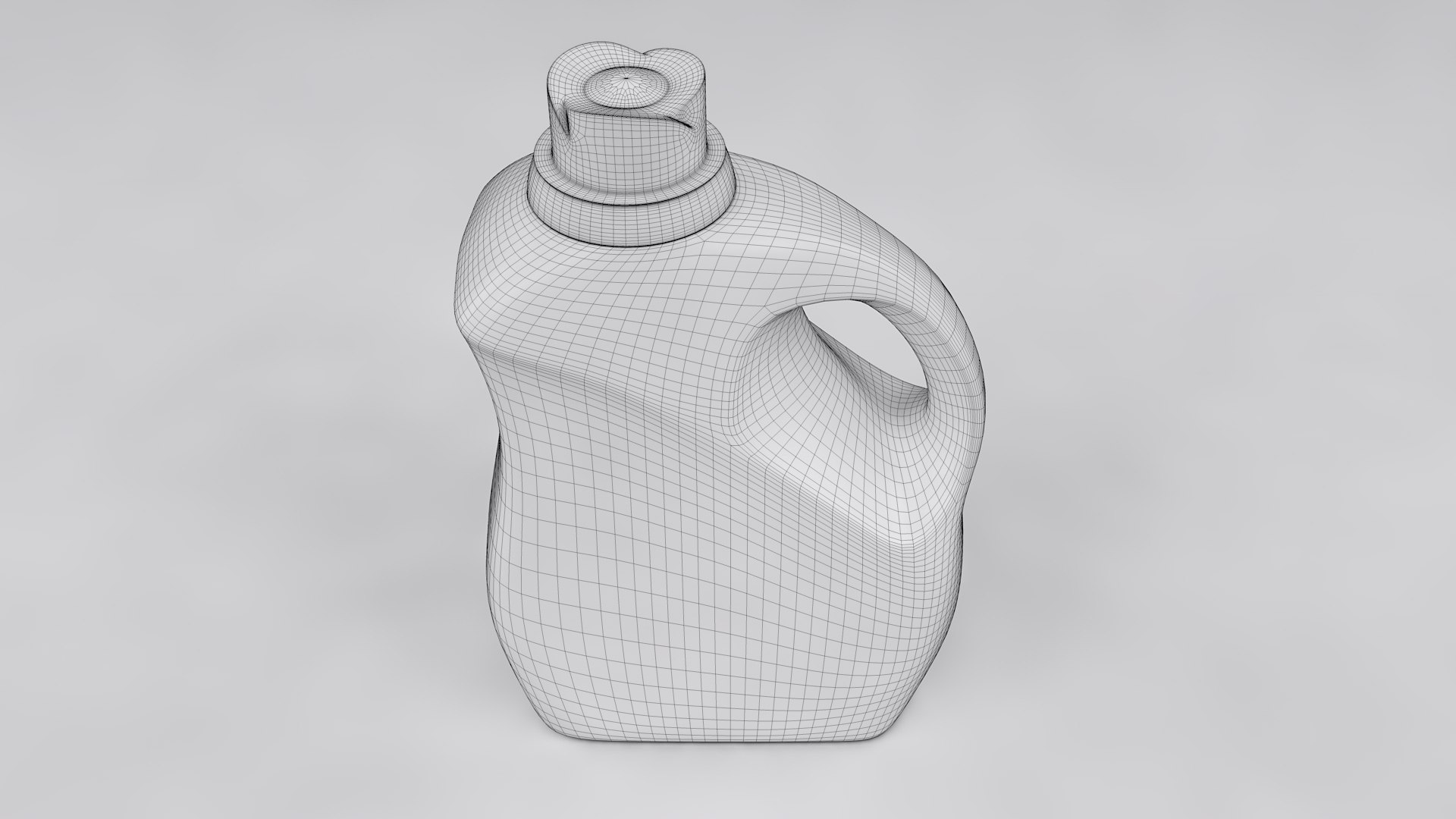 Ultra Downy Detergent Bottle 3D Model - TurboSquid 1507001