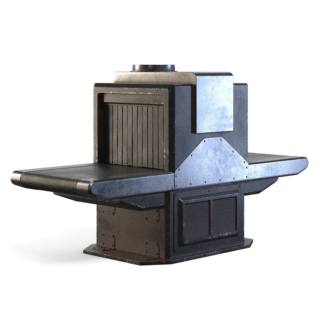 Factory Machine 3D - TurboSquid 2255567