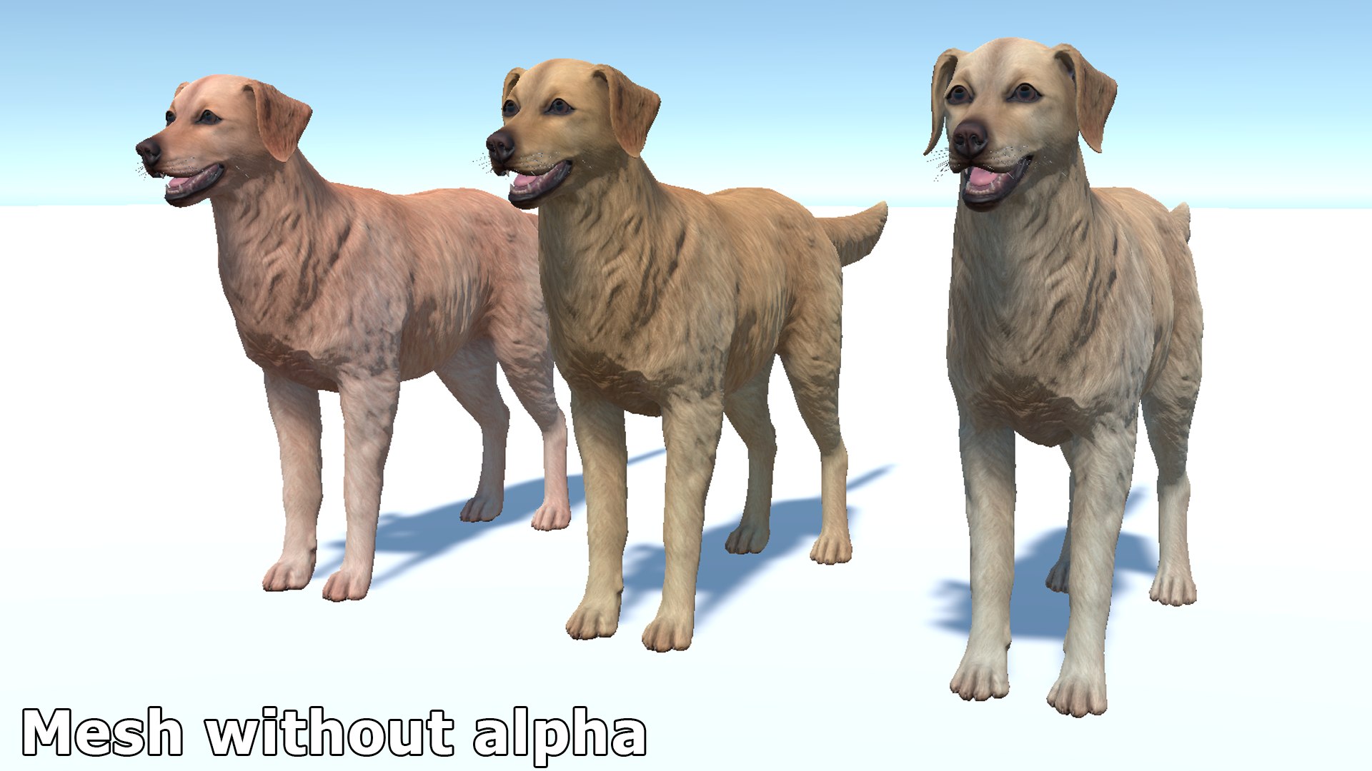 3D Model Dog - Golden Retriever - TurboSquid 1936807