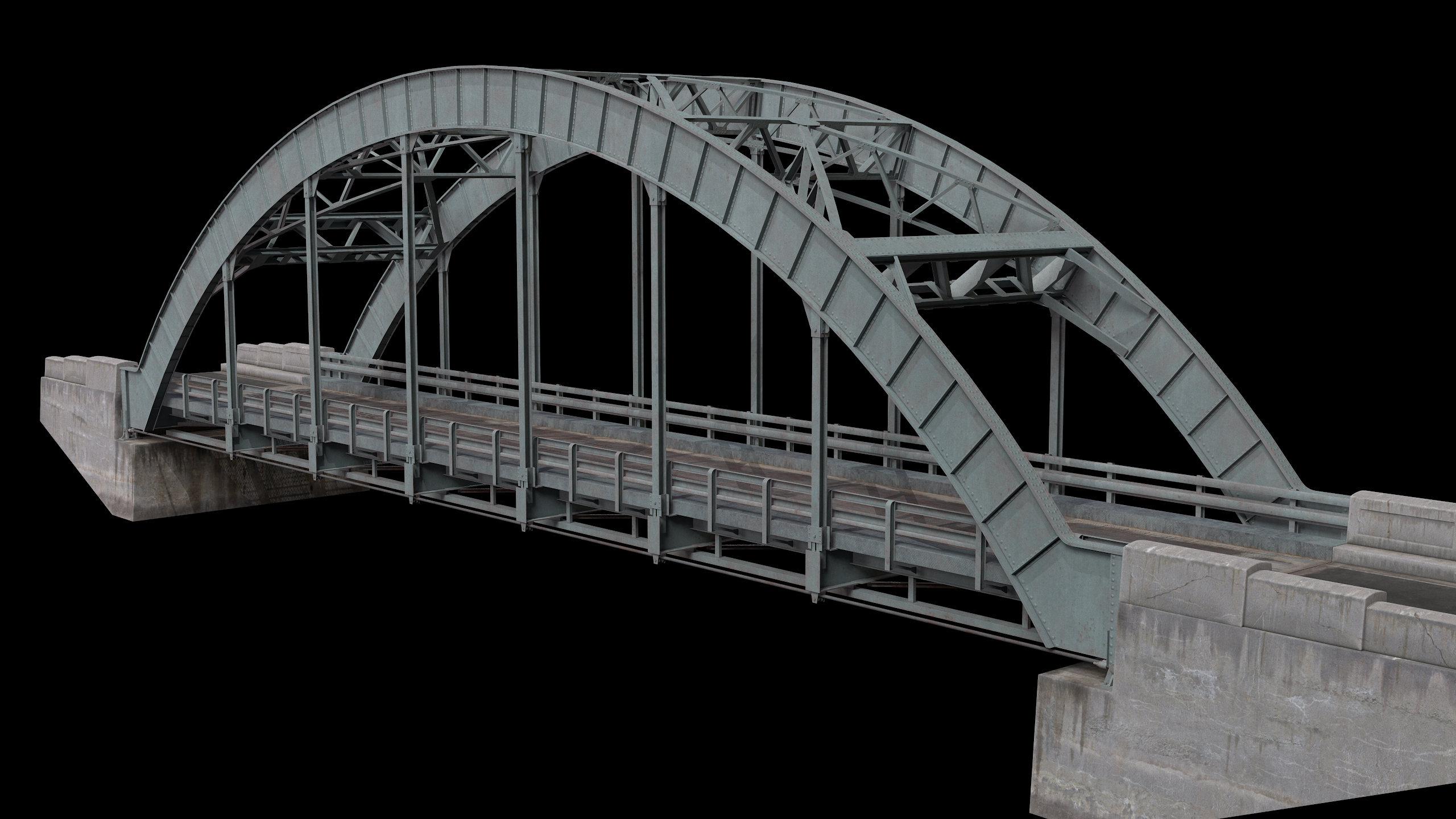 3D model Steel Bridge - TurboSquid 1844973